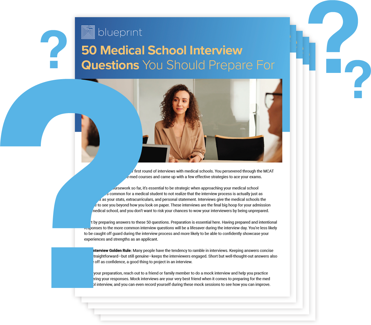 Free Sample Med School Interview Questions & Guidance | Blueprint Prep